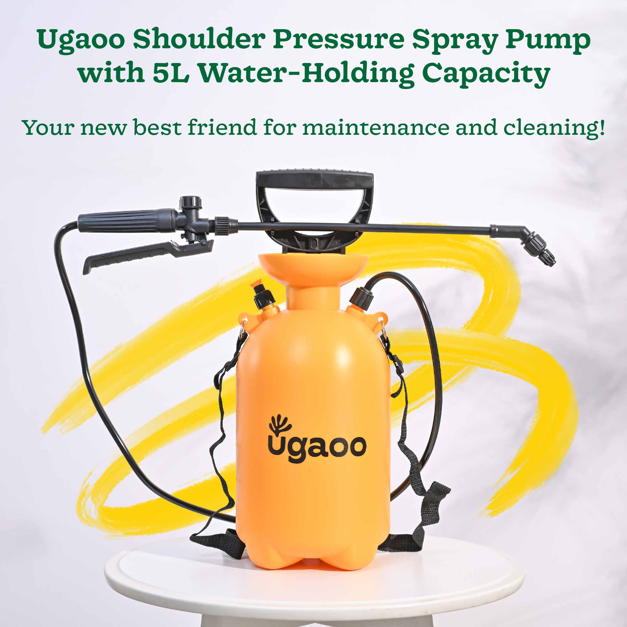 Shoulder Pressure Spray Pump 5 LTR – Ugaoo