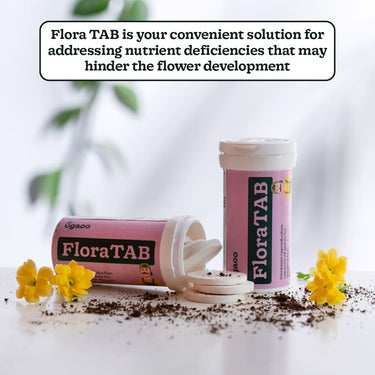 Flora Tab Fertilizer Tablets: Boost Flower Growth Naturally – Ugaoo