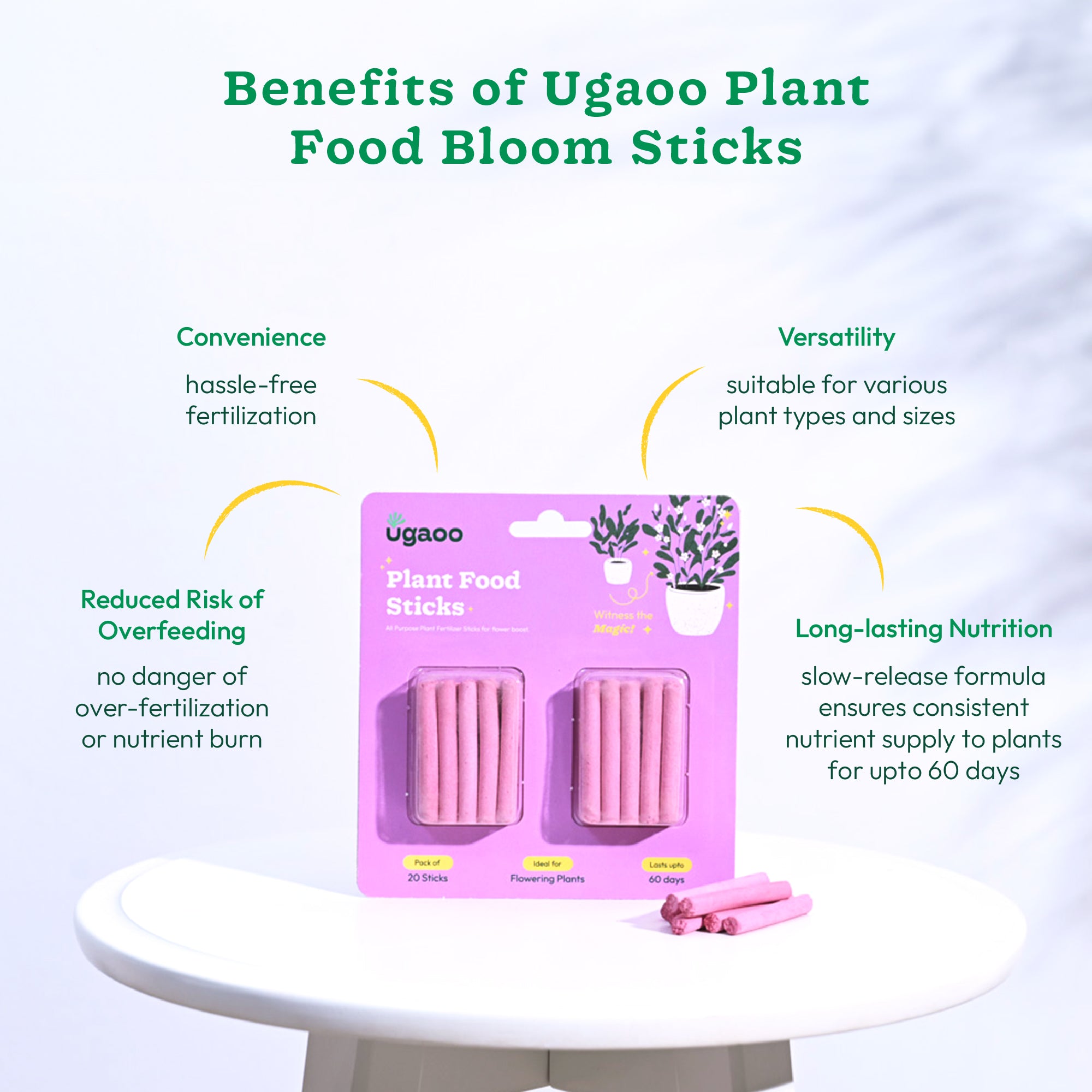 Bloom Stick Fertilizer Packs: Nourish Plants for Stunning Blooms – Ugaoo