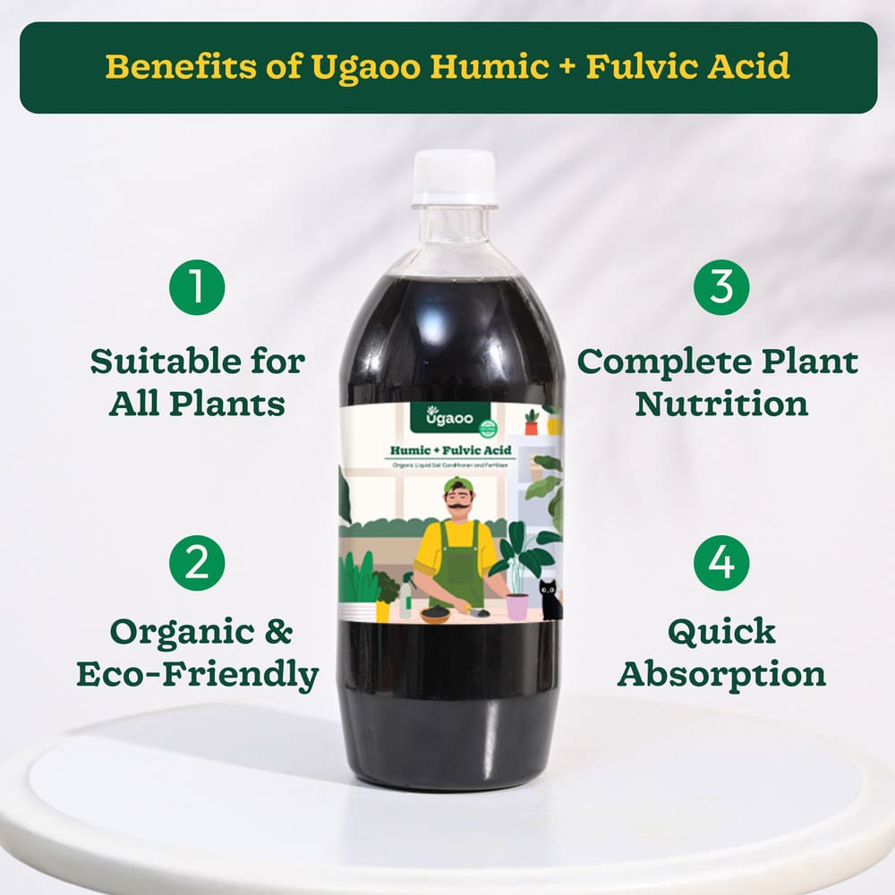 Buy Humic & Fulvic Acid Fertilizer | Plant Growth Booster – Ugaoo