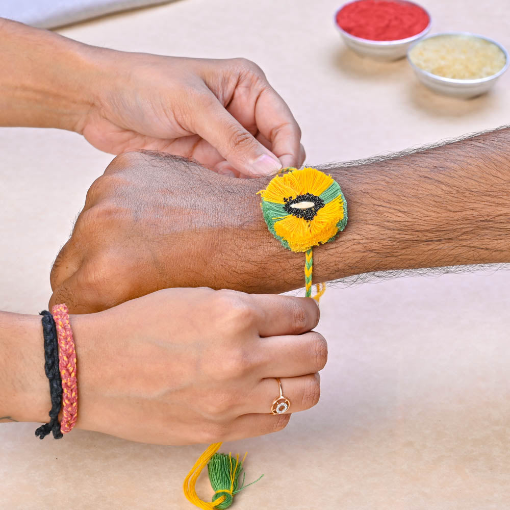 Plantable Seed Rakhi with Cucumber & Chulai Seeds – Ugaoo