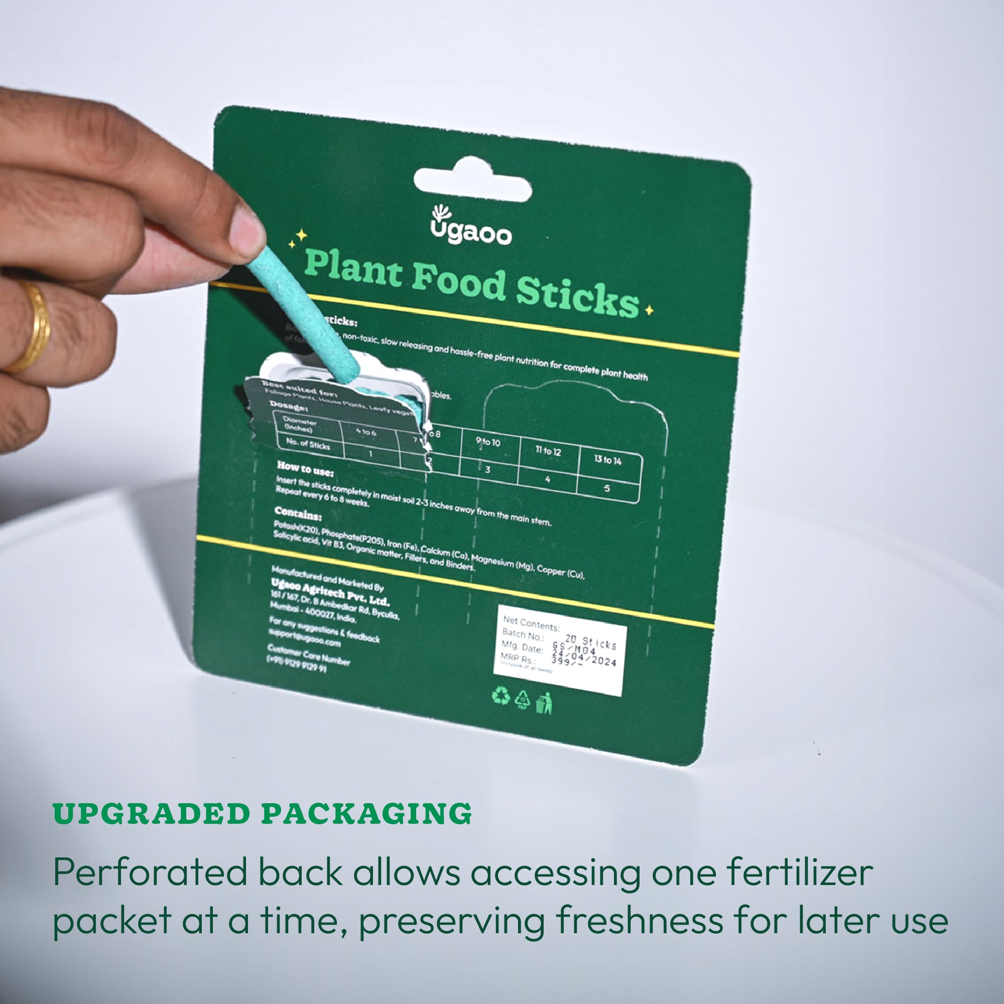 Plant Growth Sticks Pack | Promote Healthy Growth & Blooms – Ugaoo