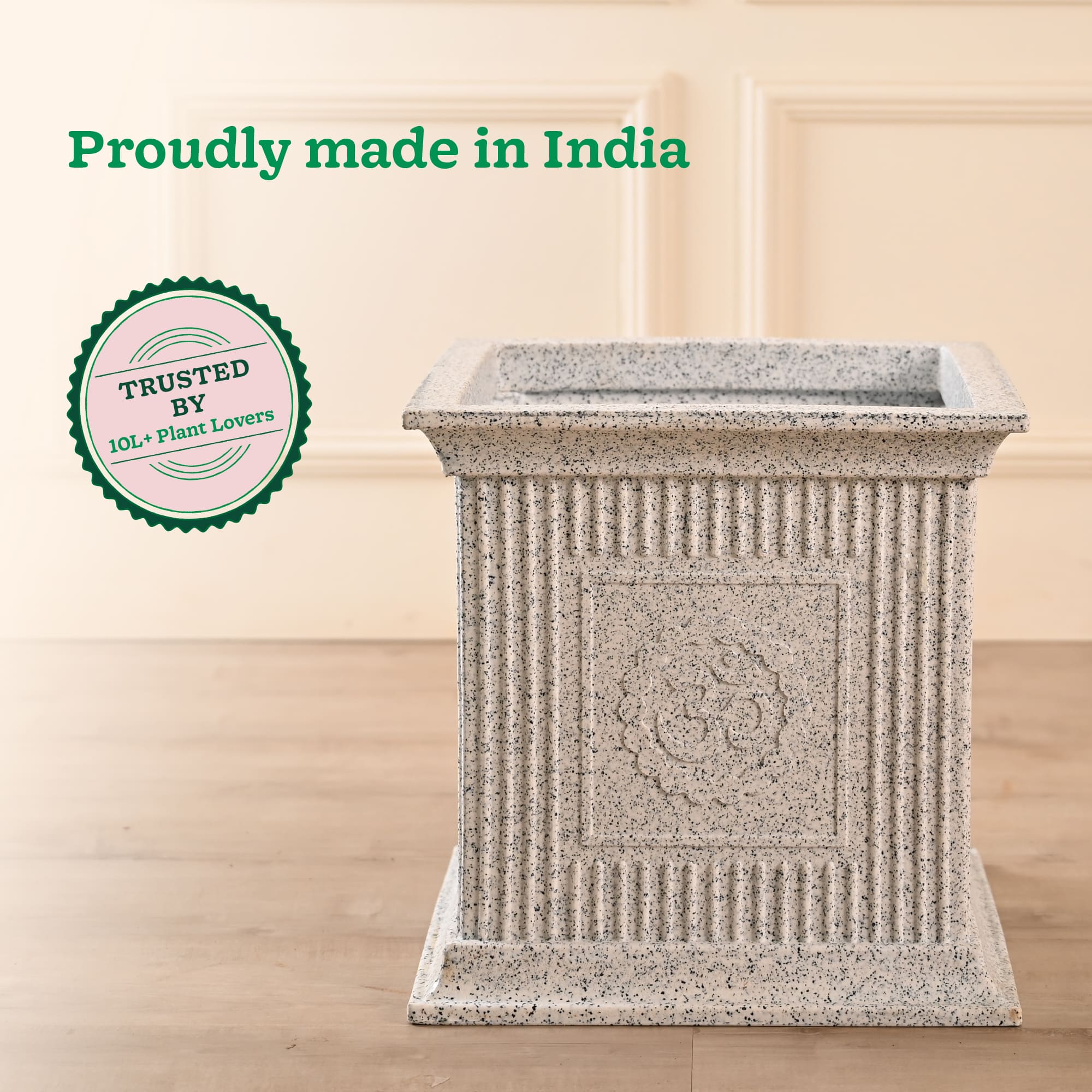 Buy Plastic Pot for Tulsi Plant | Durable & Elegant | Ugaoo