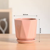 Diamond Ceramic Pot – Ugaoo