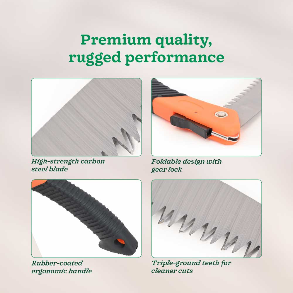 Ugaoo Heavy Duty Folding Plant Cutter | Compact Pruning Scissors for ...