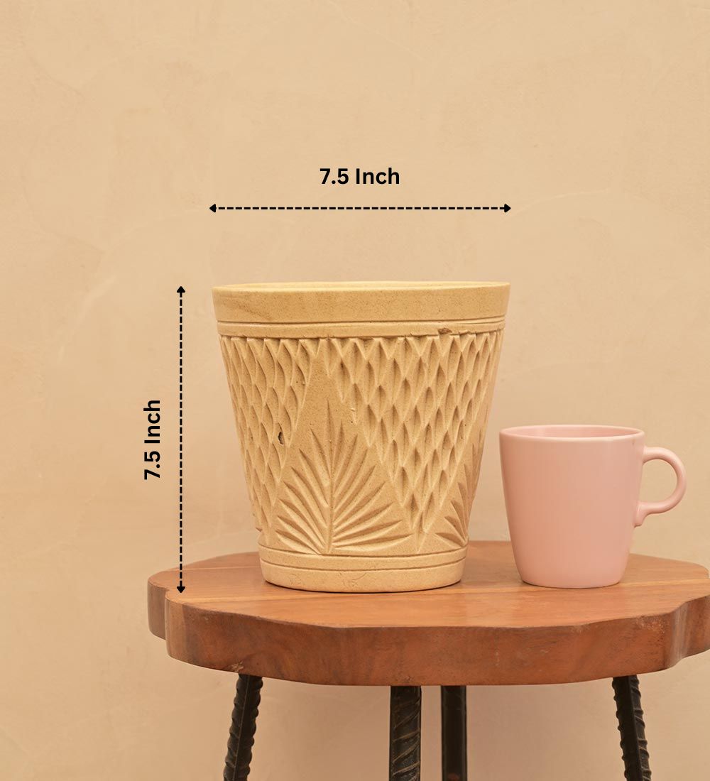 Embosse Ceramic Planter – Ugaoo